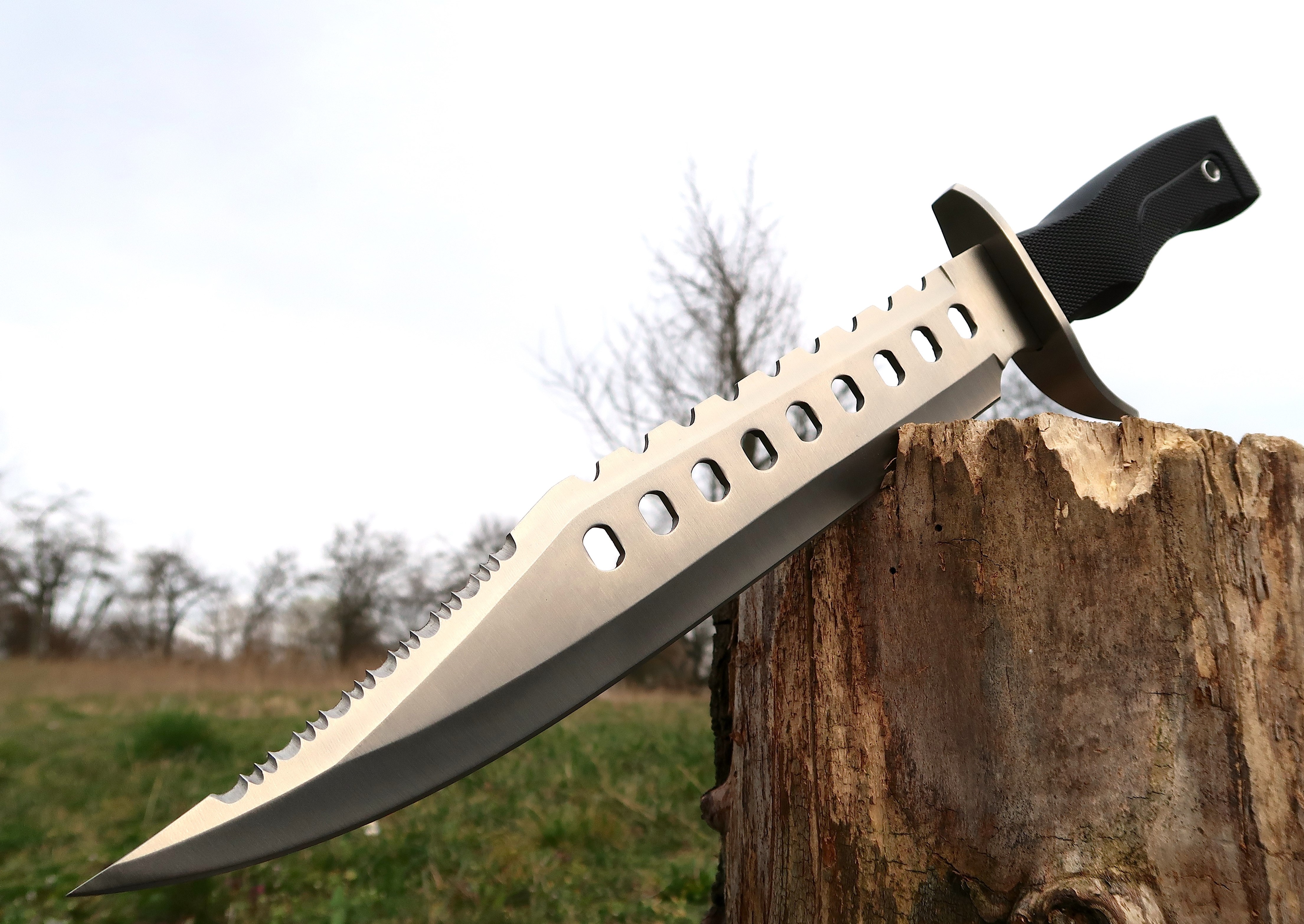 XXL Riesen Jagdmesser 44 cm Messer Knife Buschmesser Machete Coltello ...